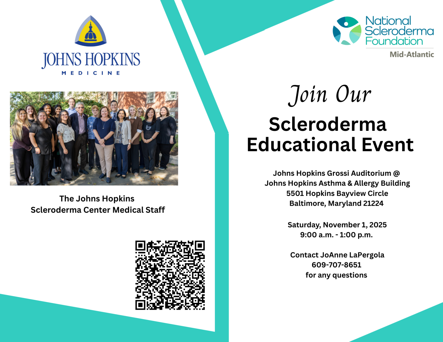 Join Our Scleroderma Educational Event! : Johns Hopkins Scleroderma Center